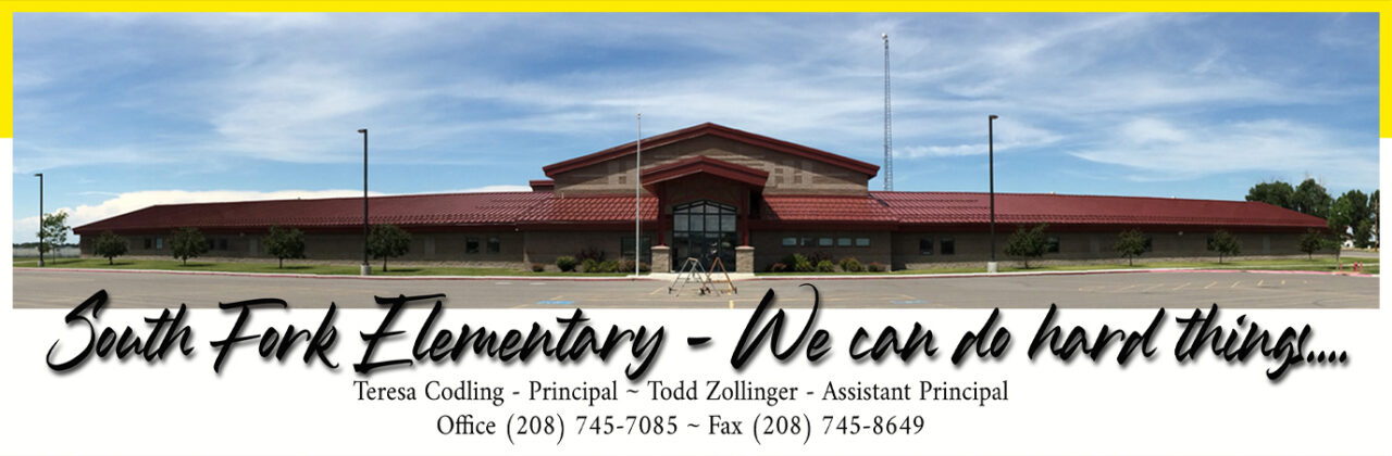 South Fork Elementary | Where Eagles Soar!